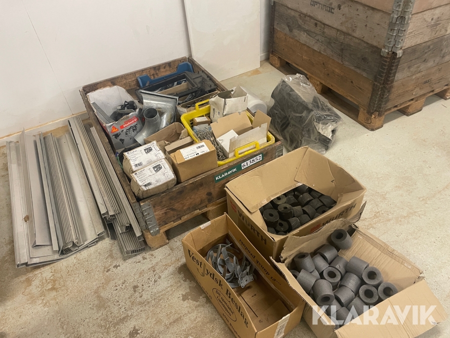 Tag materialer Diverse, Esbjerg, Klaravik auktioner