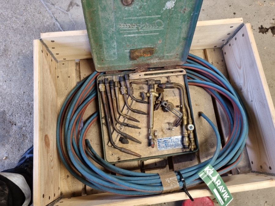 Div. Udstyr til skærebrændersæt.