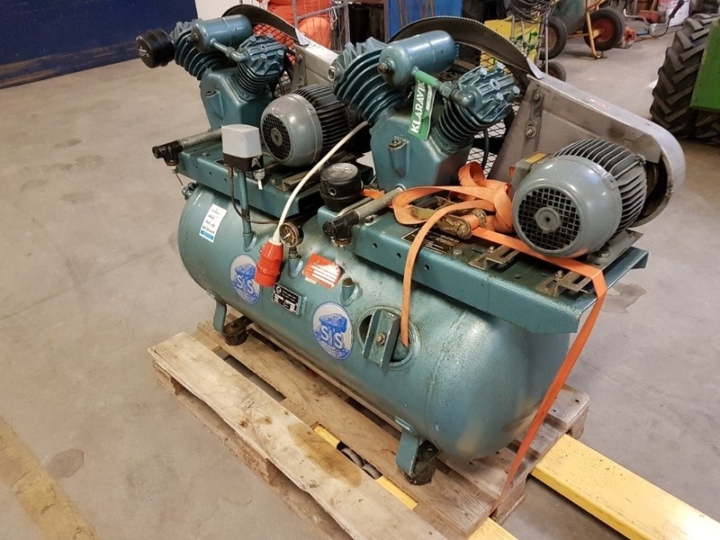Kompressor 200 liter reparations project