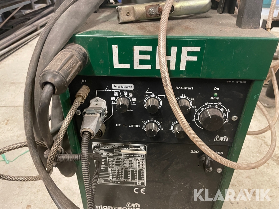 Svejsemaskiner LEHF LTE200 MIGATRONIC, Norddjurs, Klaravik a
