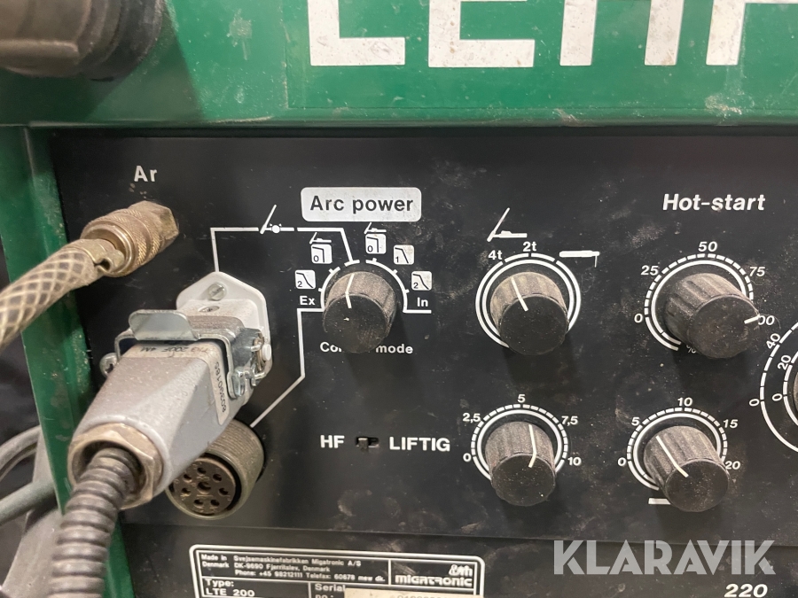 Svejsemaskiner LEHF LTE200 MIGATRONIC, Norddjurs, Klaravik a