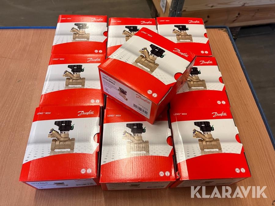 Manuel ventiler Danfoss LENO MSV-BD, DN 20, Rebild, Klaravik