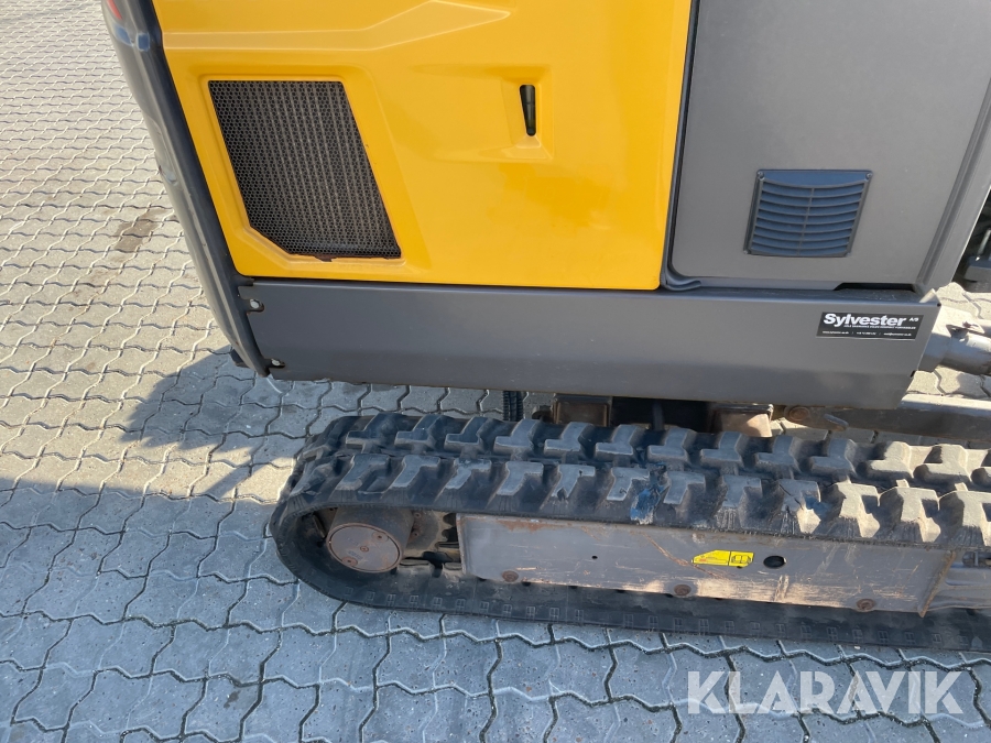 Gravemaskine Volvo EC20E, Esbjerg, Klaravik auktioner