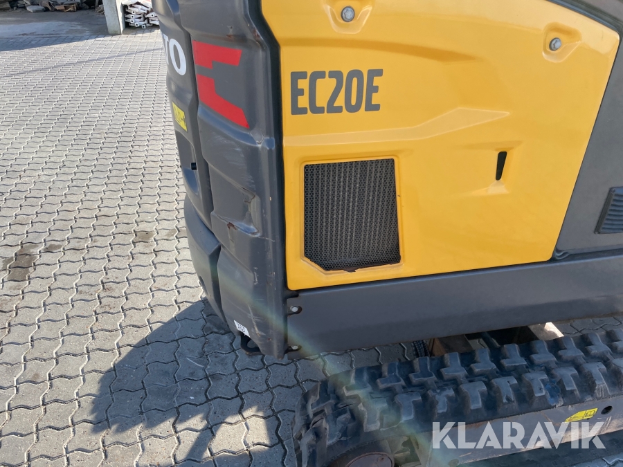 Gravemaskine Volvo EC20E, Esbjerg, Klaravik auktioner