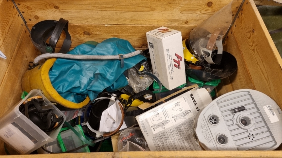 Sikkerheds/friskluft udstyr