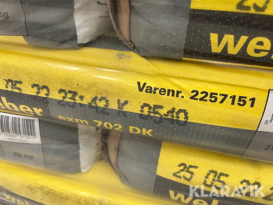 EXM 702K Weber 42 poser, Viborg, Klaravik auktioner