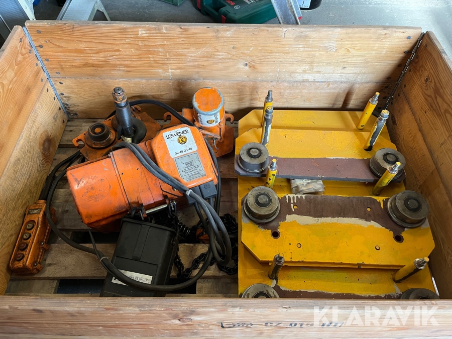 Travers Kran Hitachi, Frederikssund, Klaravik auktioner