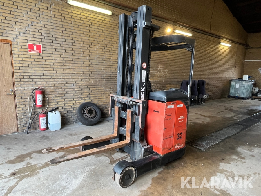 Reachtruck Linde R 14, Vesthimmerlands, Klaravik auktioner