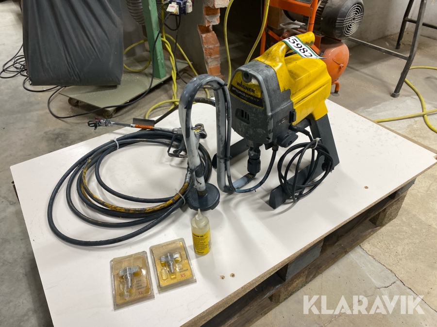 Malesprøjte Wagner Projekt pro 117, Favrskov, Klaravik aukti