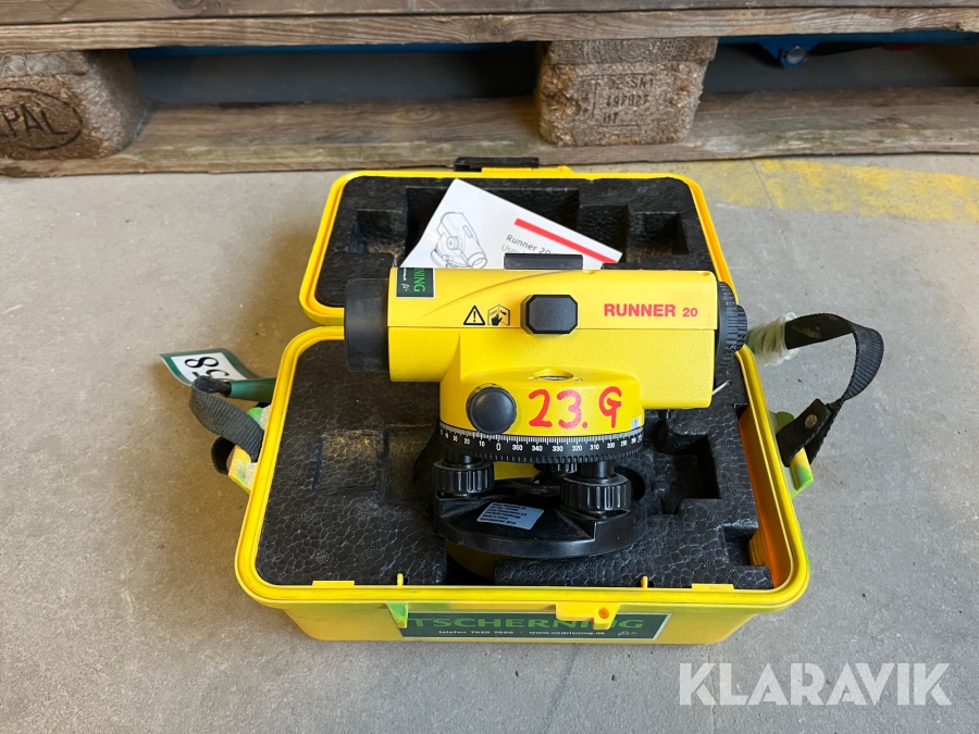 Laser nivelering Leica Runner 20, Høje-Taastrup, Klaravik au