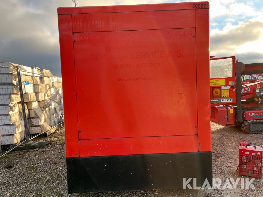 Generator Himoinsa Hiw -450 ins 450kv, Holbæk, Klaravik aukt