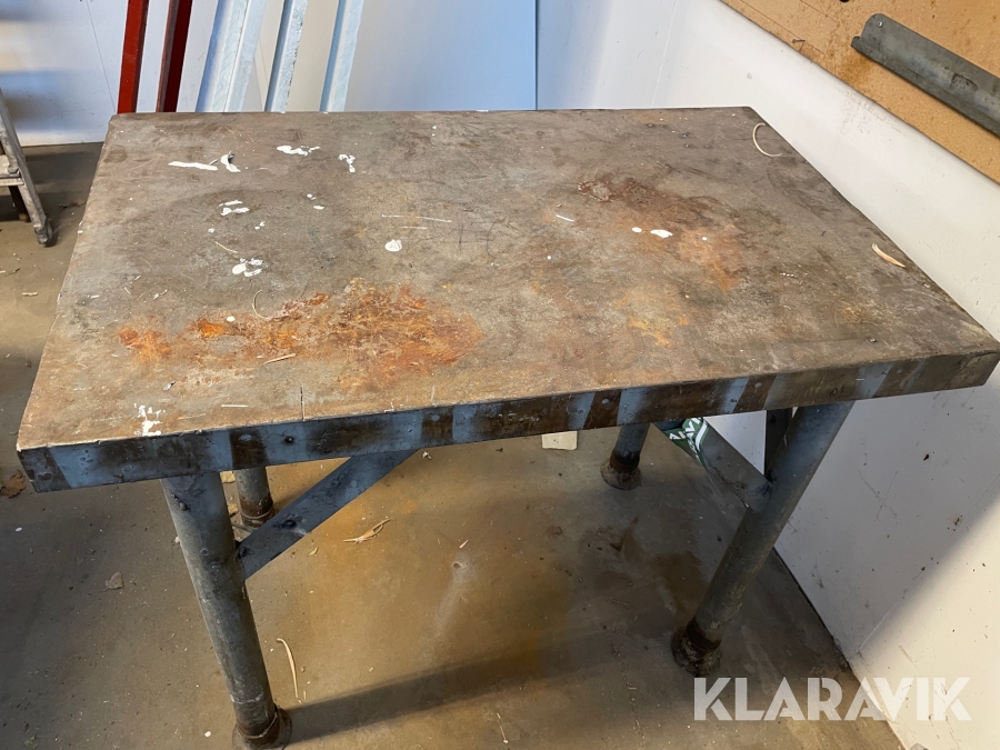 Svejsebord Jern 102x65cm, Odense, Klaravik auktioner