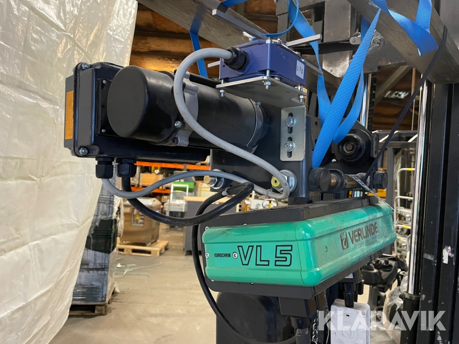 Elektrisk talje med løbekat Verlinde VL5, Horsens, Klaravik
