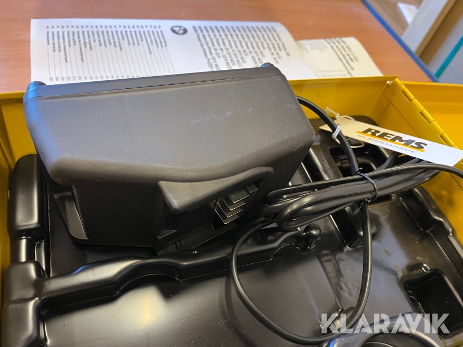 Elektrohydraulisk radialpresse Rems Mini-Press ACC, Rebild,