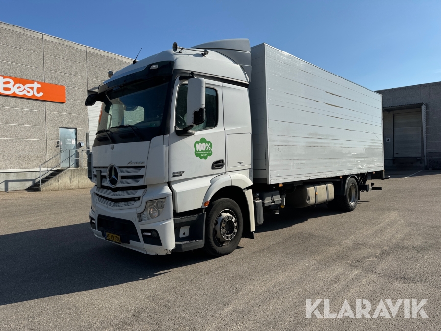 Lastbil Mercedes-Benz Actros, Høje-Taastrup, Klaravik auktio