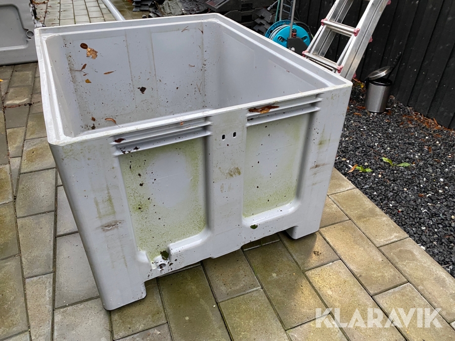 4 stk Plastkar Europlast CTR3, Skanderborg, Klaravik auktion