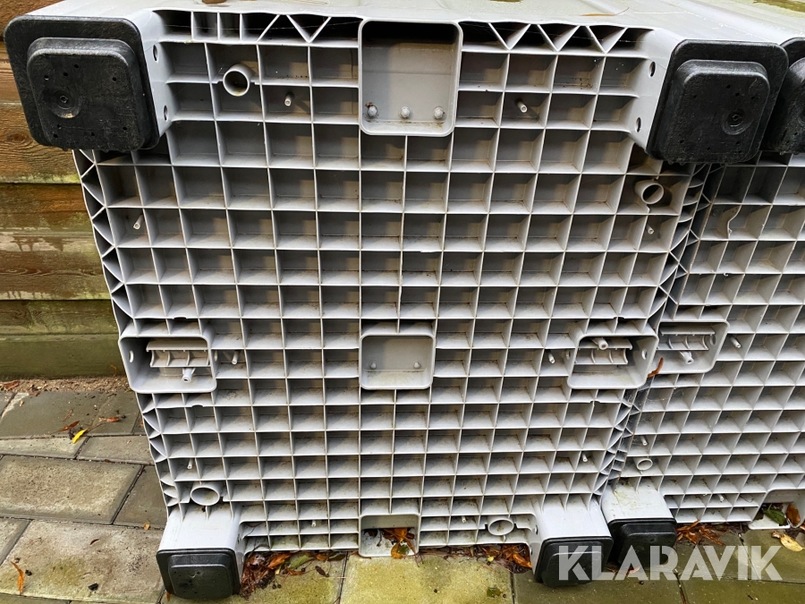 4 stk Plastkar Europlast CTR3, Skanderborg, Klaravik auktion