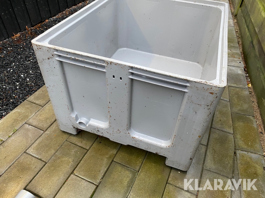 4 stk Plastkar Europlast CTR3, Skanderborg, Klaravik auktion