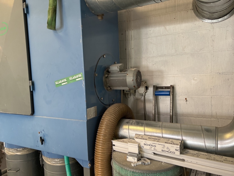 Spånsuger/udluftning