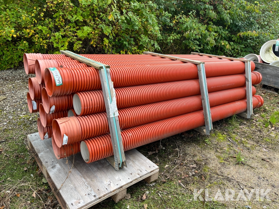 Kloakrør Wavin Rib PP Wild Socket OR 200, Rebild, Klaravik a