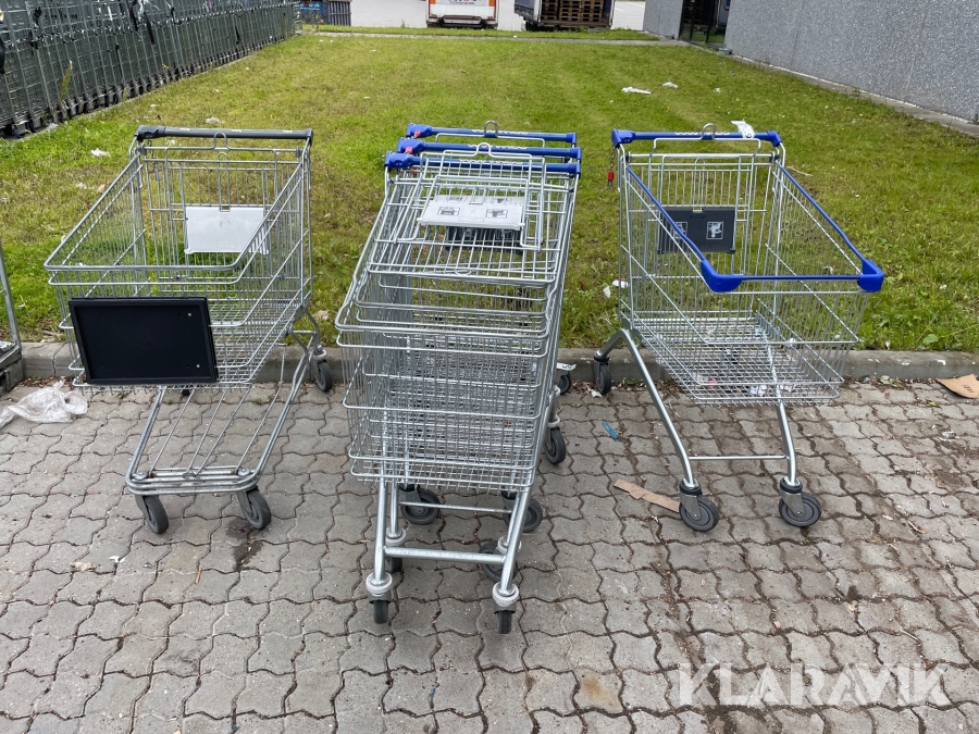 Indkøbsvogne Wanzi EL180 & D185RC27, Horsens, Klaravik aukti