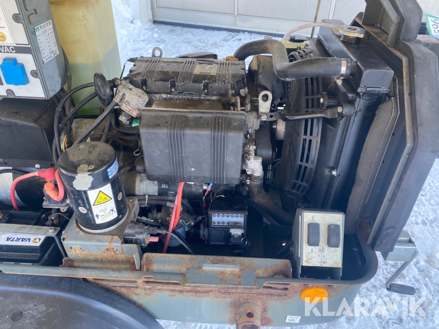 Lystårn med generator Wacker Neuson Ltn6, Rebild, Klaravik a