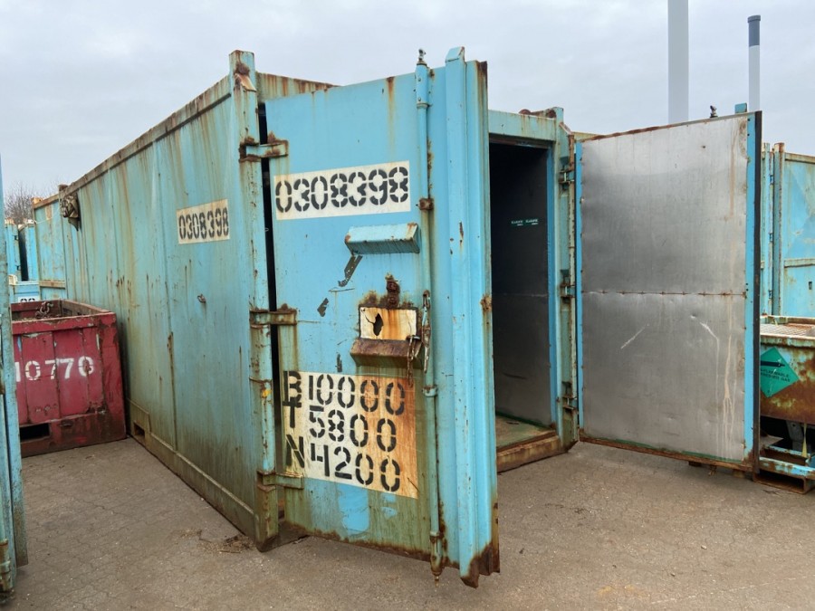 Isoleret container