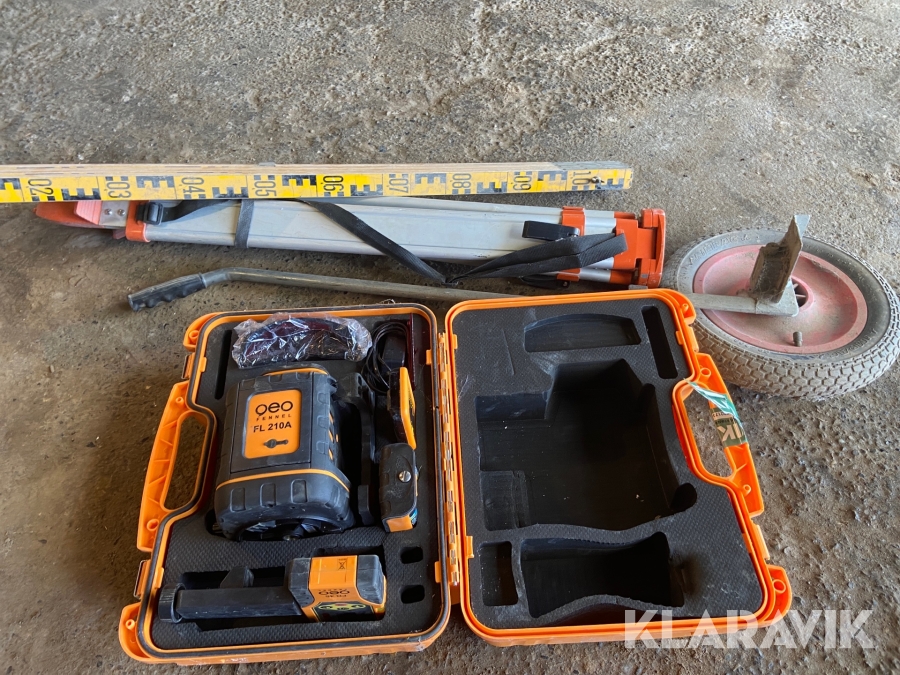 Rotorlaser QEO FL210A, Faaborg-Midtfyn, Klaravik auktioner