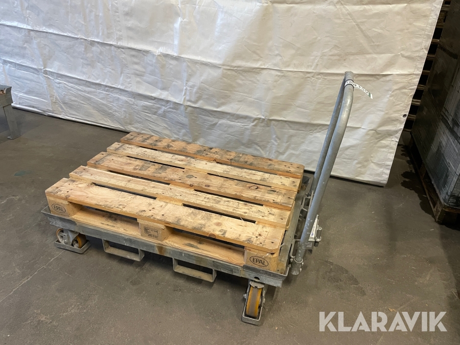 Rullevogn til paller LKE, Horsens, Klaravik auktioner