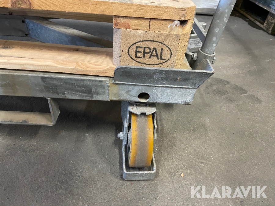 Rullevogn til paller LKE, Horsens, Klaravik auktioner