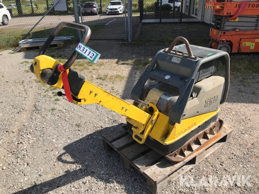 Pladevibrator Wacker Neuson DPU 6555HE, Holbæk, Klaravik auk