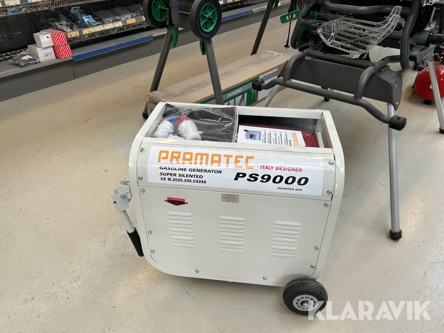 Generator Pramatec Ps9000, Lolland, Klaravik auktioner