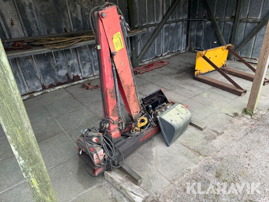 Lastbils kran, Haderslev, Klaravik auktioner