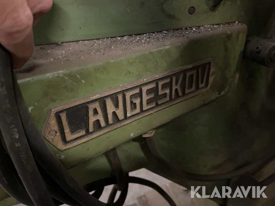 Slibemaskiner Båndsliber Langeskov, Faaborg-Midtfyn, Klaravi