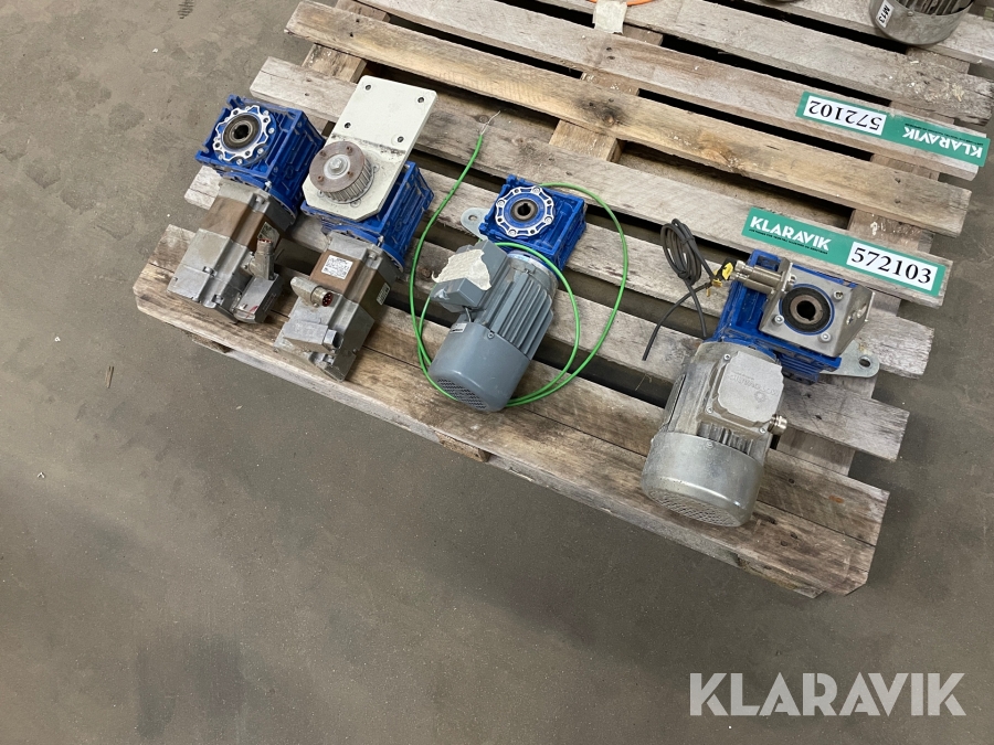 Elektriske motorer 4 stk, Horsens, Klaravik auktioner