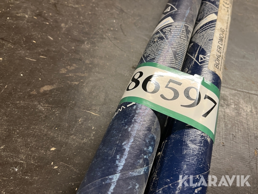 Svejsepinde Böhler DMO-IG, Allerød, Klaravik auktioner