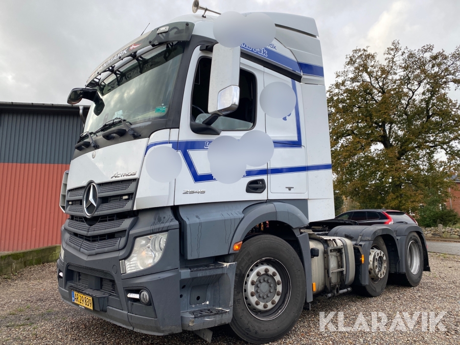 Lastbil Mercedes-Benz ACTROS 2545 sky Line, Aabenraa, Klara