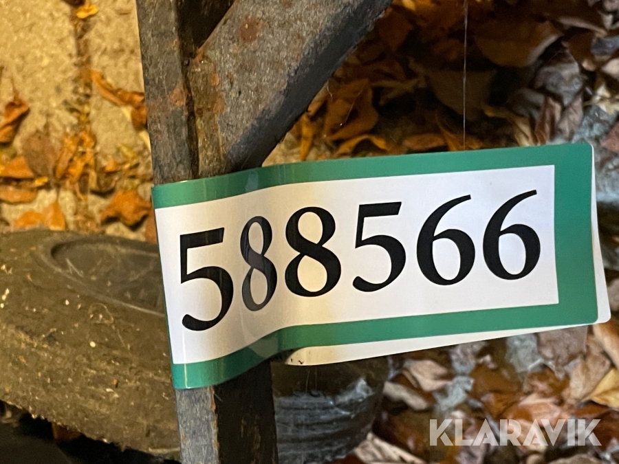 Plade ukrudtsbrænder, Albertslund, Klaravik auktioner