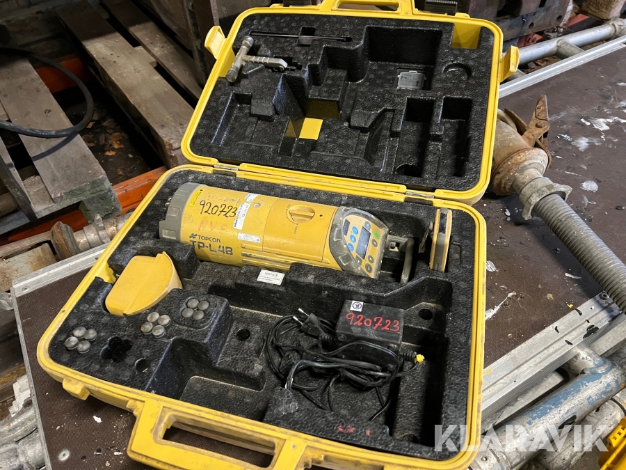 Laser Topcon TP-L4B, Aalborg, Klaravik auktioner