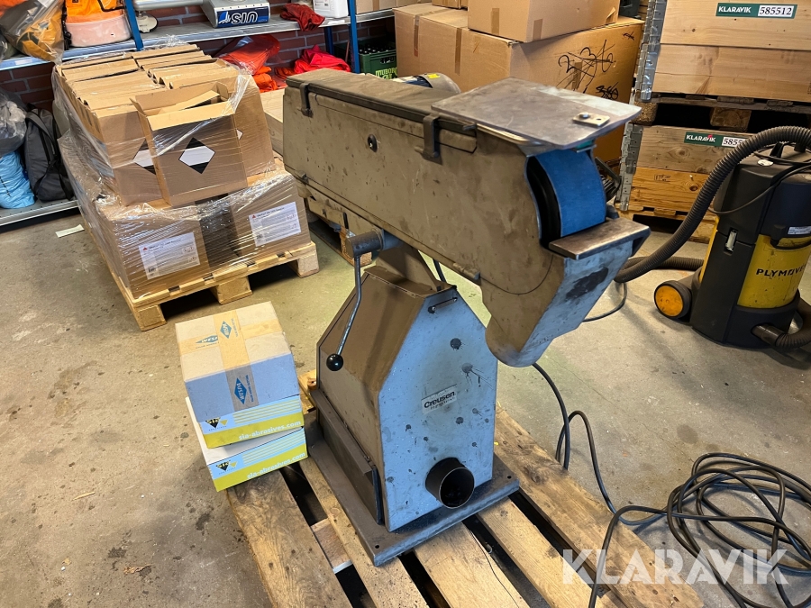 Båndpudser Creusen 400 V, Esbjerg, Klaravik auktioner