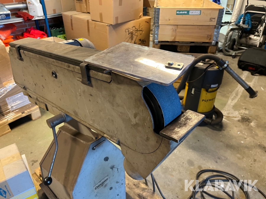 Båndpudser Creusen 400 V, Esbjerg, Klaravik auktioner
