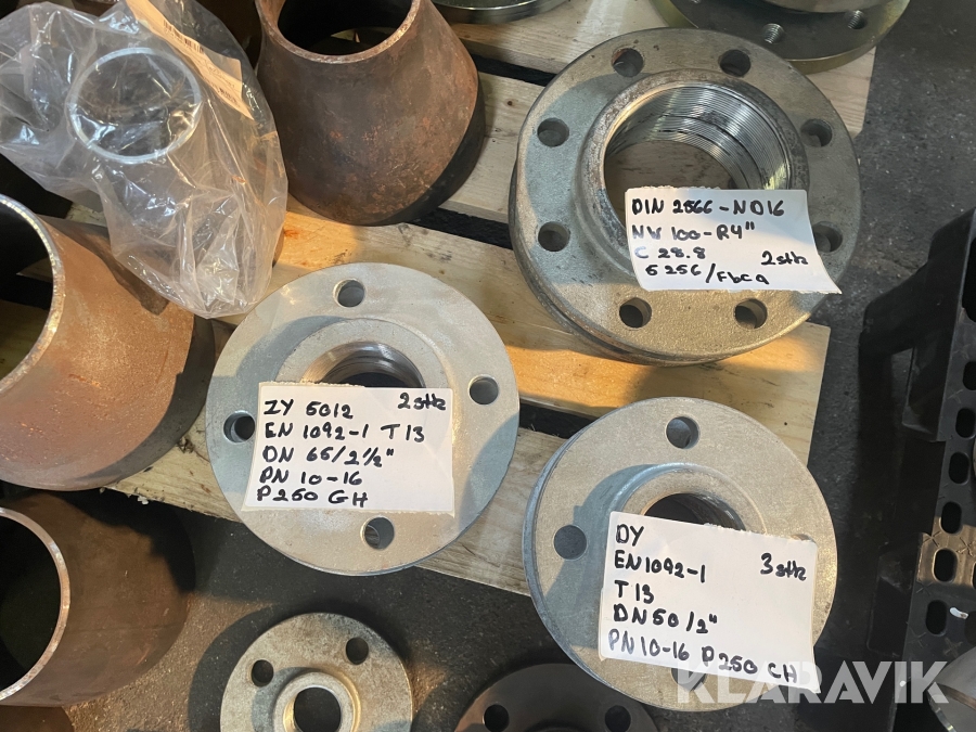 Diverse flancher, Hedensted, Klaravik auktioner