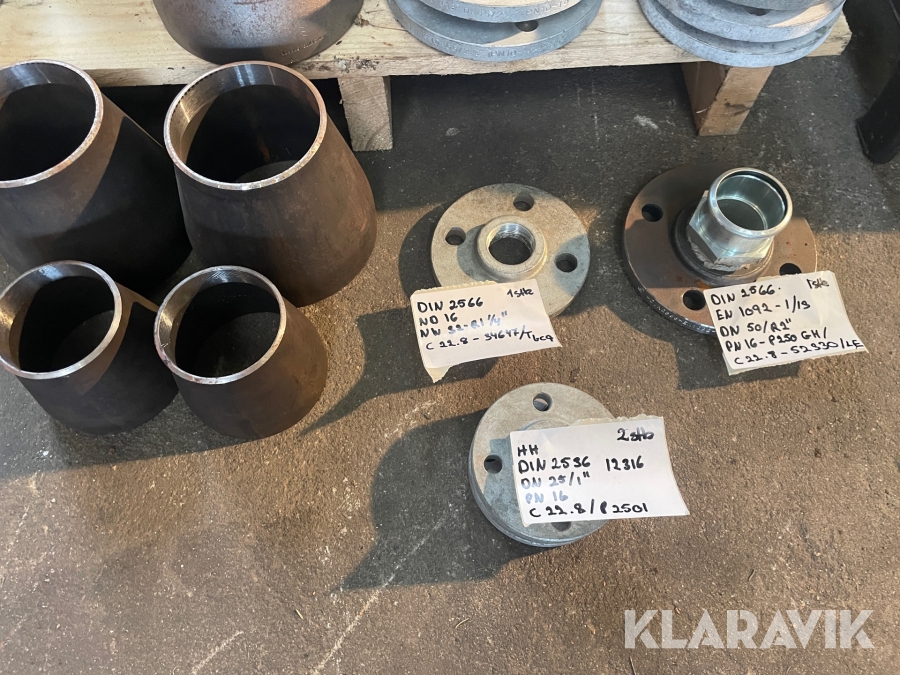 Diverse flancher, Hedensted, Klaravik auktioner