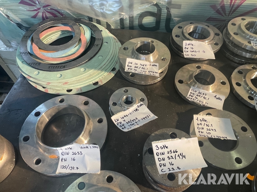 Diverse flancher, Hedensted, Klaravik auktioner