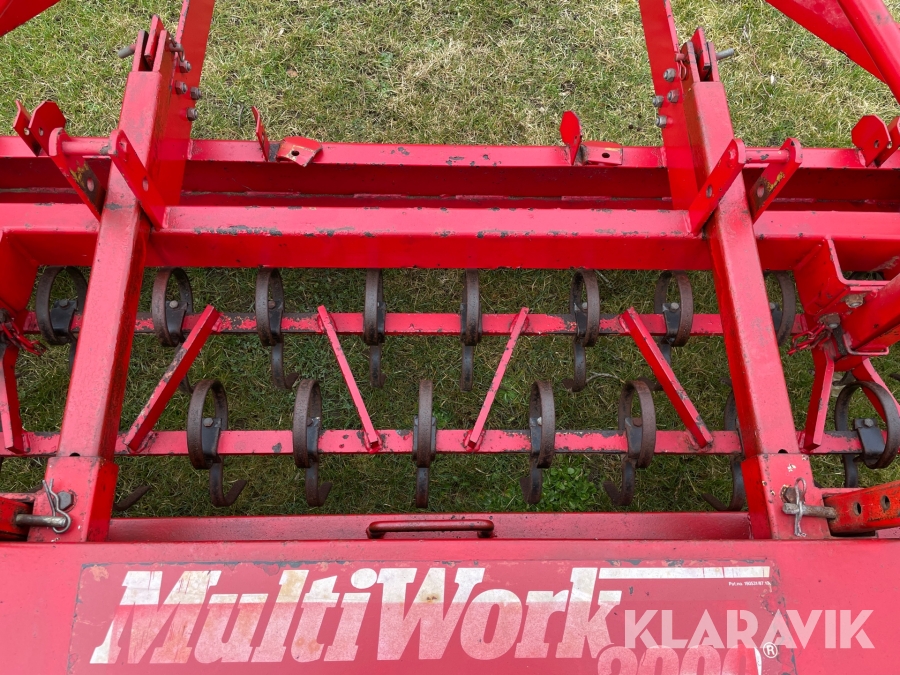 Såmaskine til græs Multiwork 2000, Brønderslev, Klaravik auk
