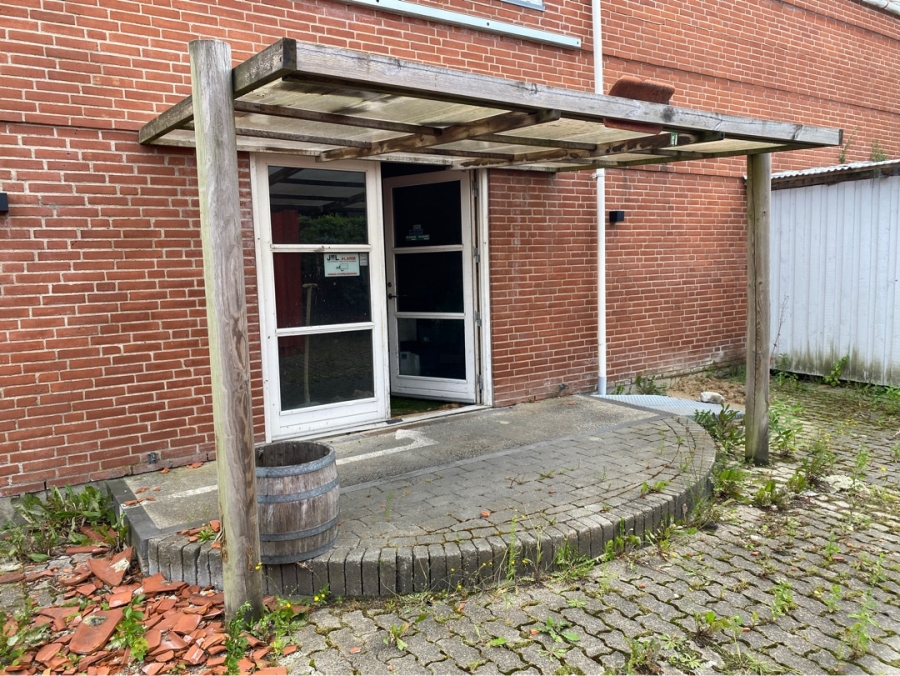 Halvtag 2,6 x 3,5 m Er nedtaget