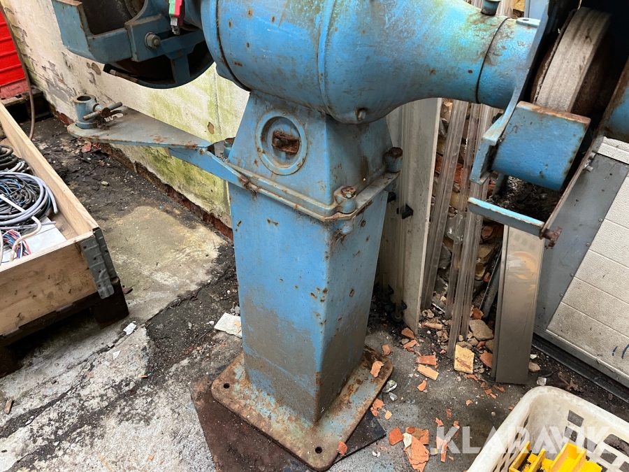 Slibemaskine Københavns elektromotor fabrik, Allerød, Klarav