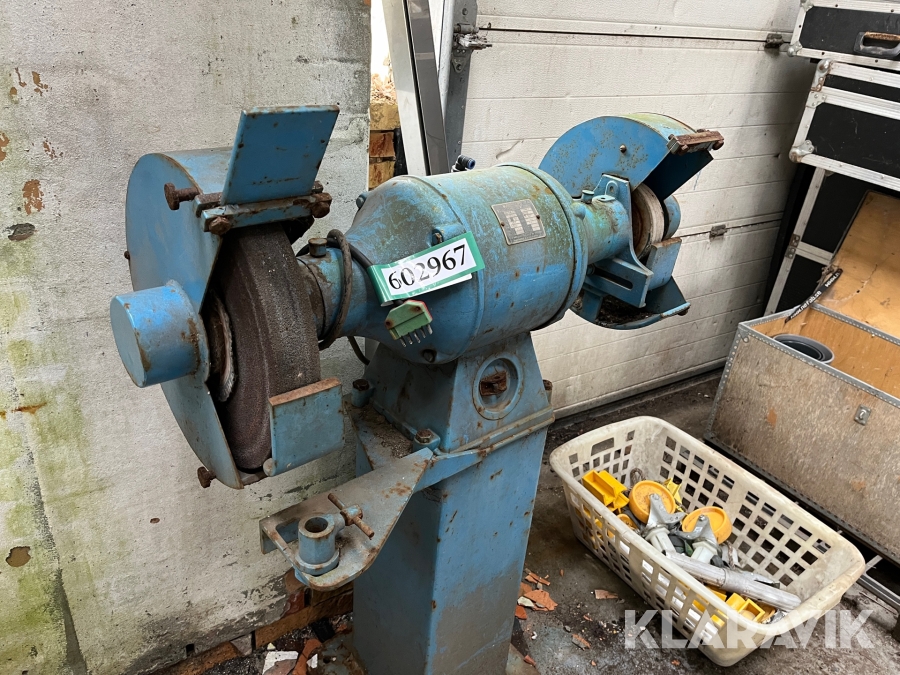 Slibemaskine Københavns elektromotor fabrik, Allerød, Klarav