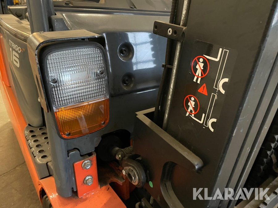 Gaffeltruck Toyota 8FBET16, Horsens, Klaravik auktioner