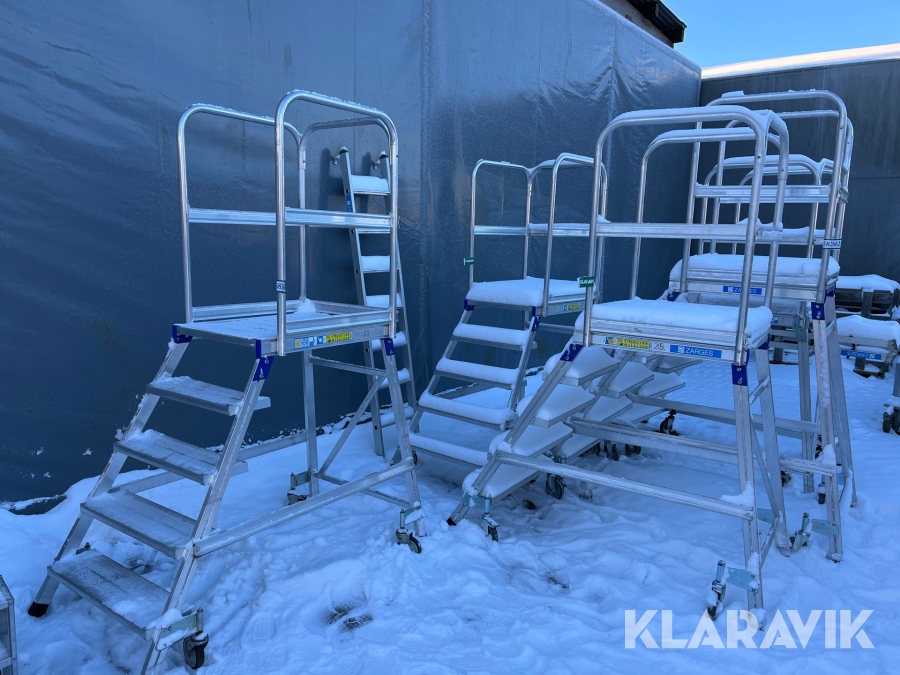 Platformsstige Zarges 41973, Allerød, Klaravik auktioner